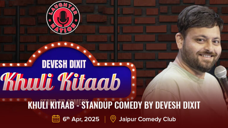 Khuli Kitaab – Standup comedy by Devesh DIxit - Dazzlerr