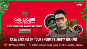Casa Bacardi on Tour | Noida ft. Aditya Rikhari - Dazzlerr
