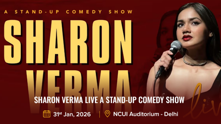Sharon Verma Live a Stand-up comedy show - Dazzlerr